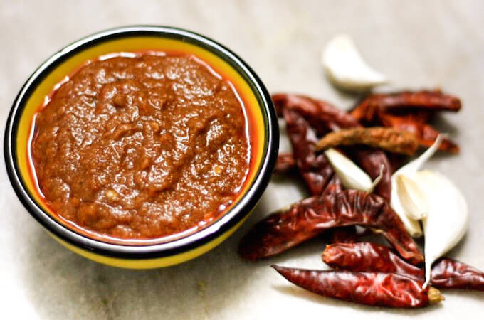 Chilli Garlic Chutney (Lahsun chutney) : My Weekend Kitchen