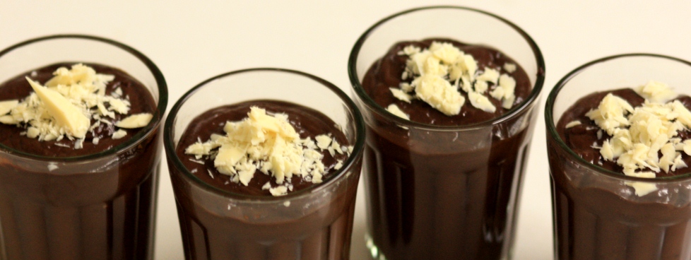 Chocolate Pudding shots - Budino Di Cioccolato - My Weekend Kitchen