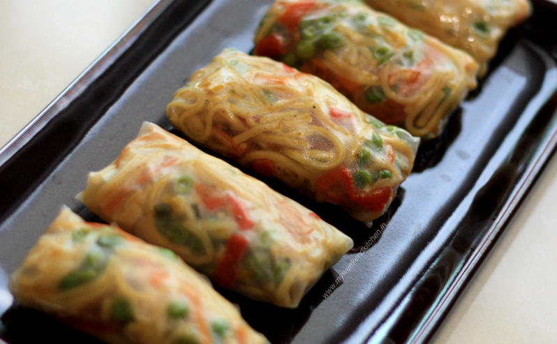 Vegetable Spring Rolls | My Weekend Kitchen