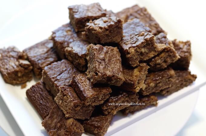 Chocolate Walnut Brownie | My Weekend Kitchen