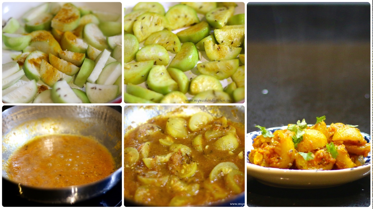 Tinda Masala - Apple Gourd Vegetable | My Weekend Kitchen