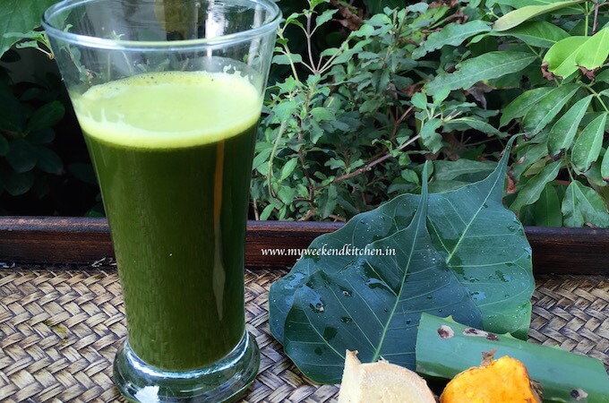 Green detox juice | My Weekend Kitchen