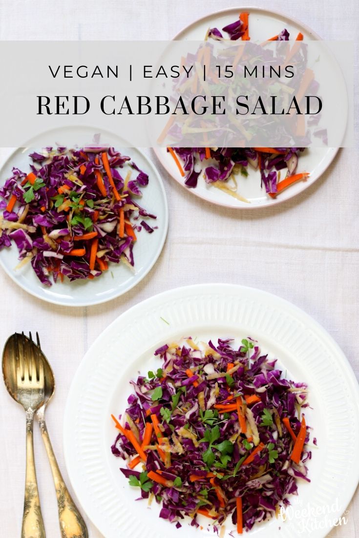 Red Cabbage Salad | My Weekend Kitchen