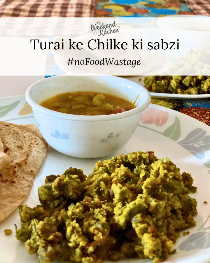 From peel to plate: Turai ke Chilke ki Sabzi | My Weekend Kitchen