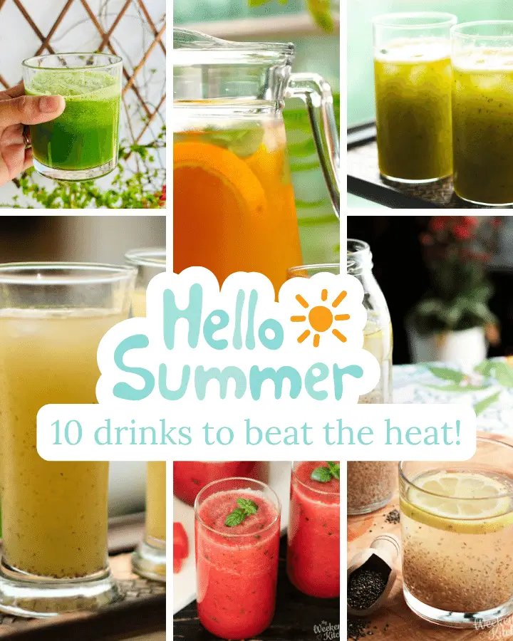 10 Refreshing Summer Drinks to Beat the Heat! | My Weekend Kitchen